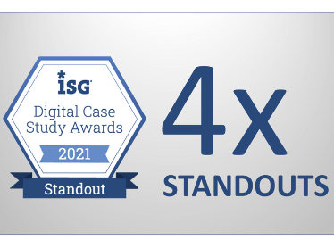 Hexaware Standouts in the ISG Digital Case Study Awards